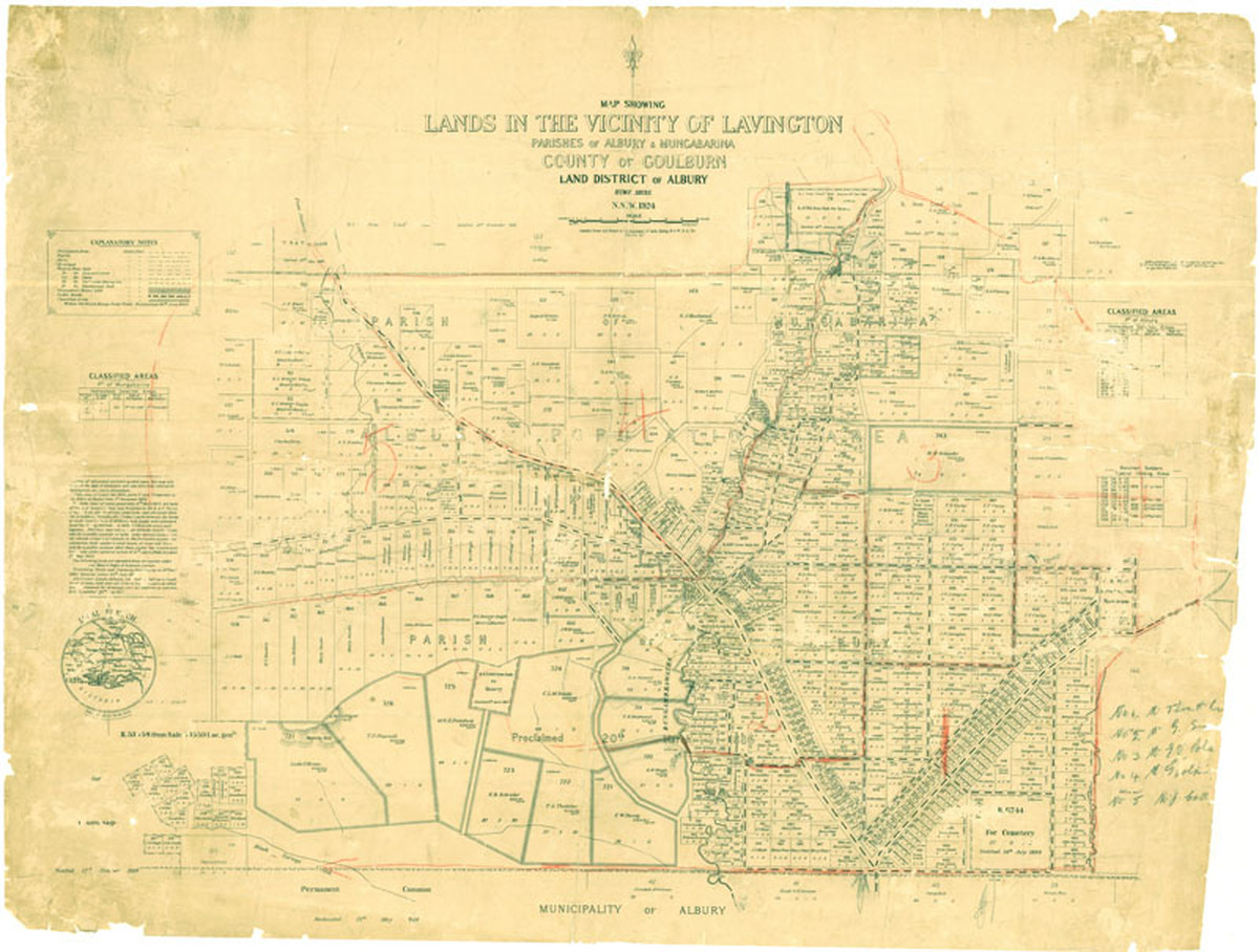 Map - Albury LibraryMuseum Online Collection